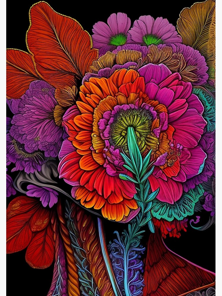 "Flower Human Anatomy Massage" Poster for Sale by Yellowriversss ...