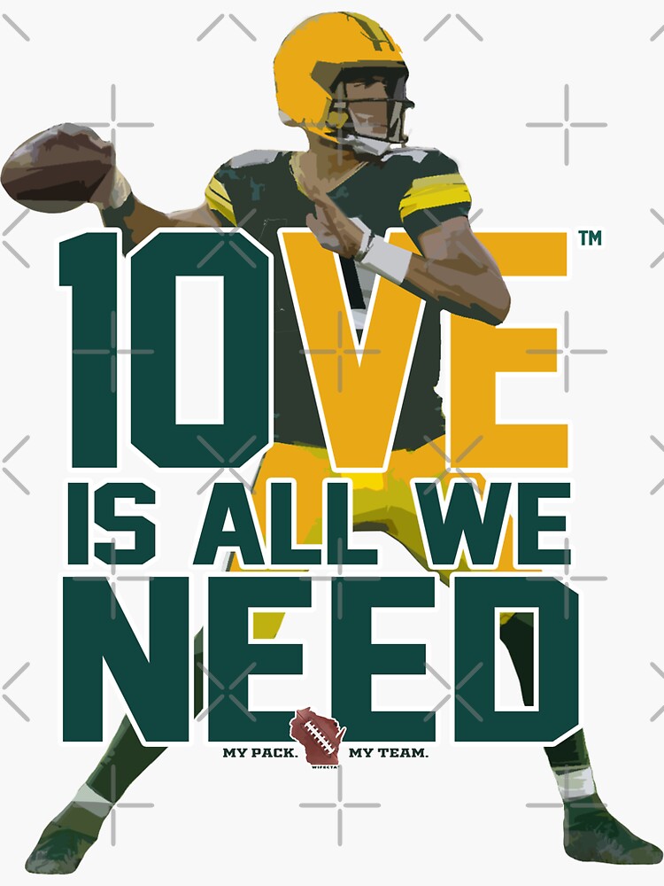 "10VE™ Is All We Need" Sticker for Sale by jungturx | Redbubble