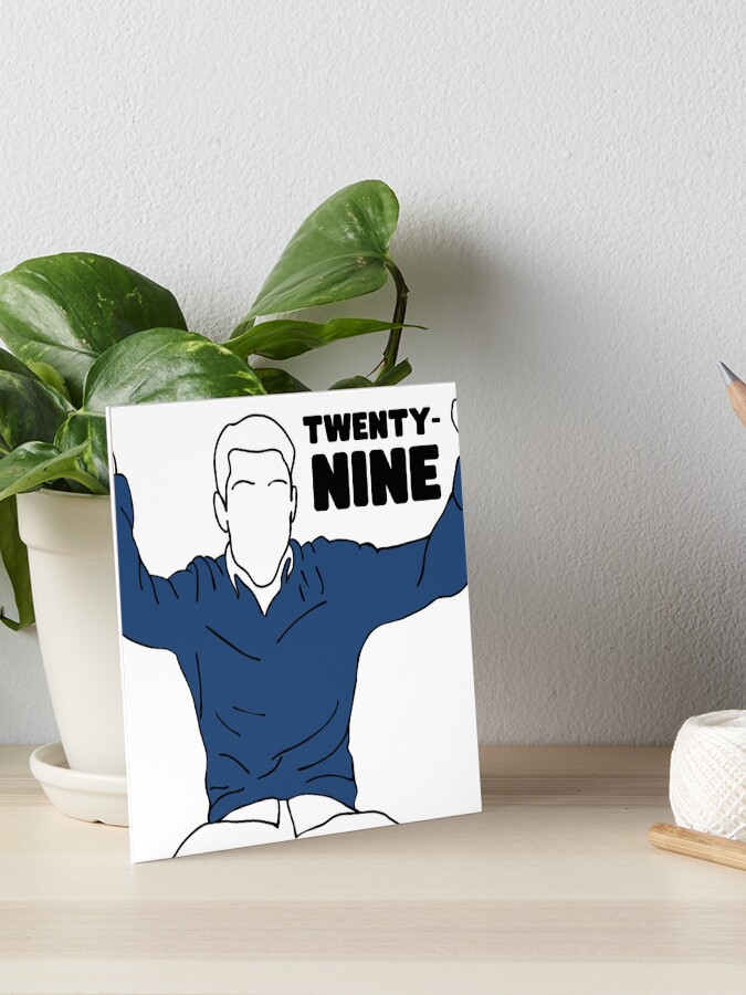 "Schmidt New Girl Twenty Nine (29) birthday scene" Art Board Print for ...