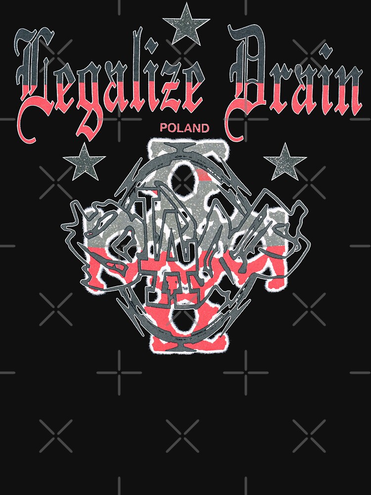 "Bladee Drain Gang Legalize Drain Poland" Essential T-Shirt for Sale by ...