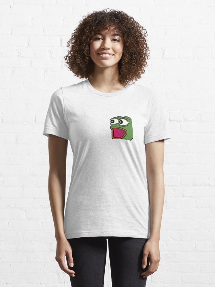 "POGGERS Twitch Emote" T-shirt for Sale by mattysus | Redbubble ...
