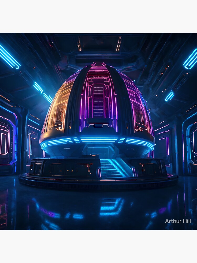 "Alien Control Module" Sticker for Sale by Arthur Hill | Redbubble