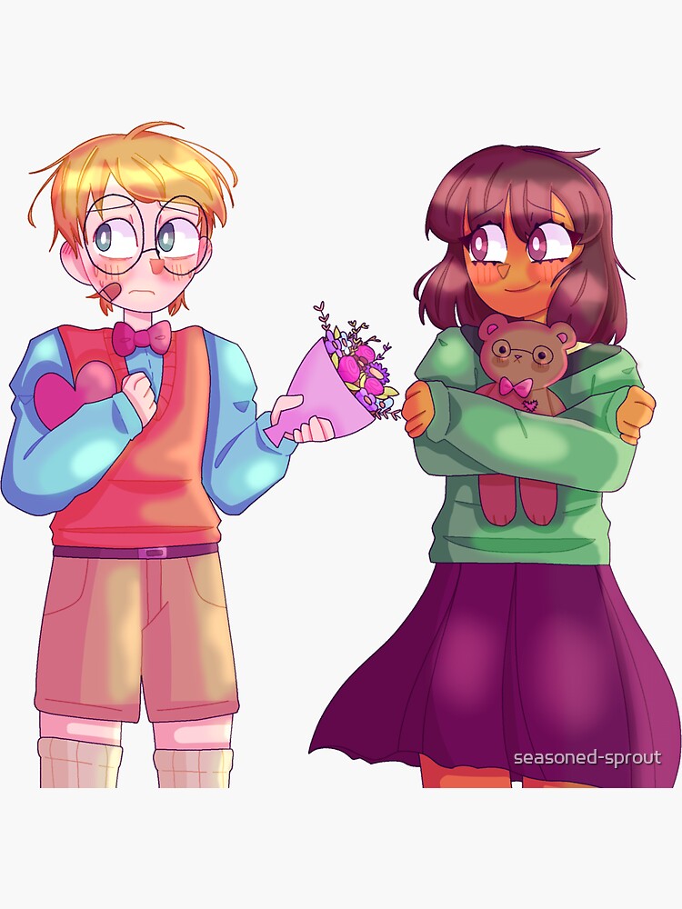 "WordGirl Tobey and Becky" Sticker for Sale by seasoned-sprout | Redbubble