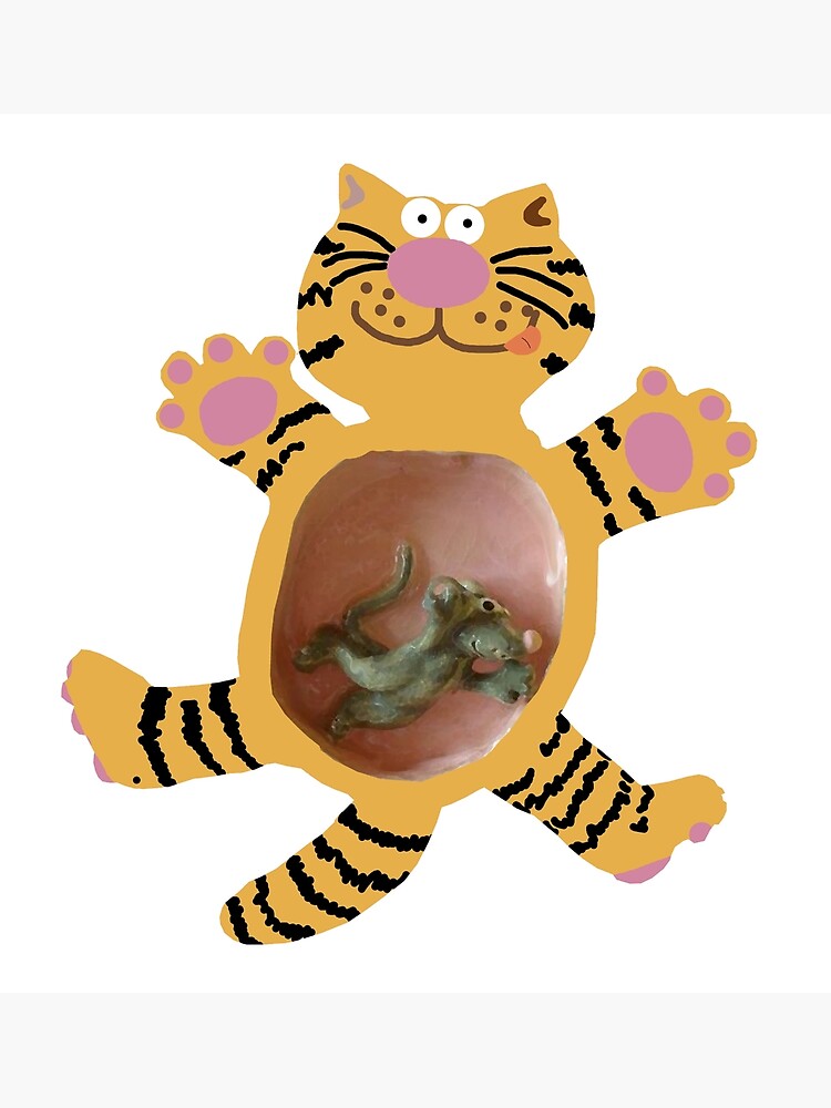 "Inside cat!" Poster by DrTigrou | Redbubble