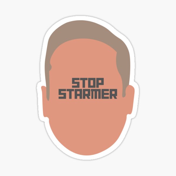 "Stop Keir Starmer and the Tory party Sticker" Sticker for Sale by ...