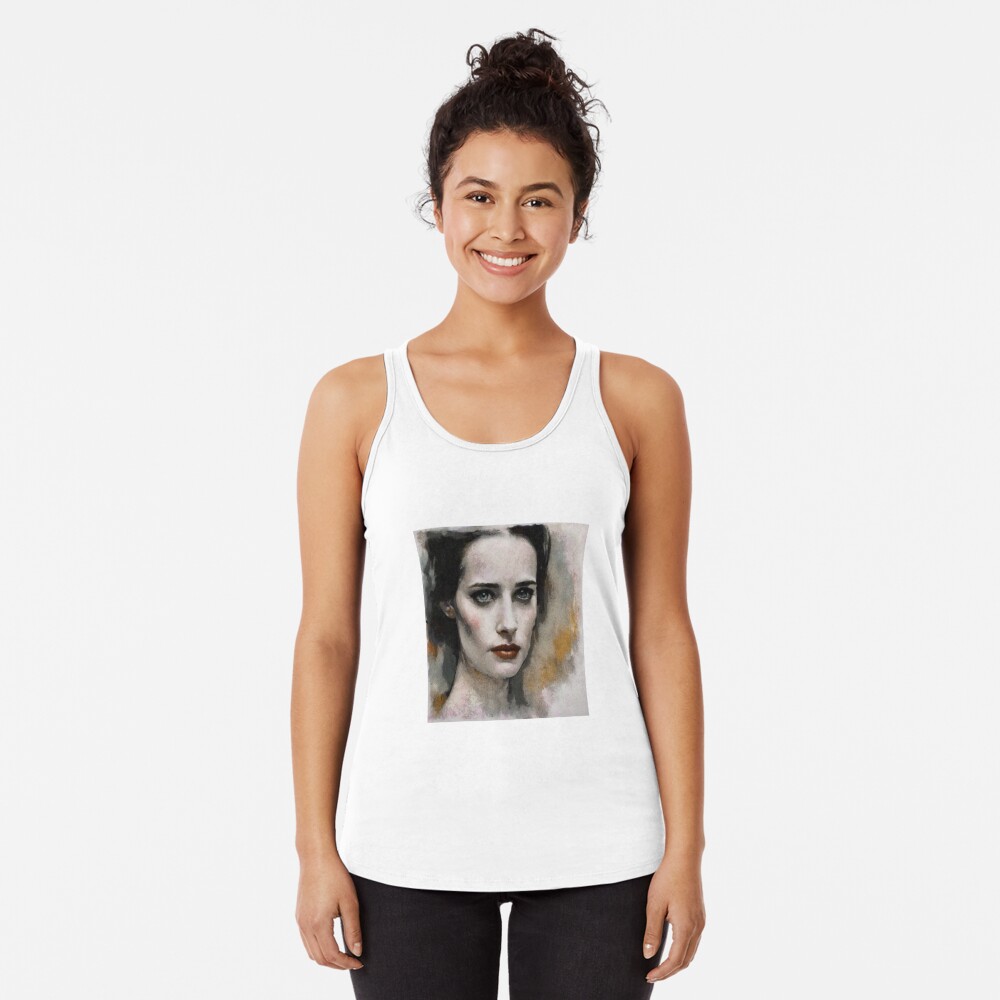"digital portrait of Eva Green" Sticker for Sale by bogfl | Redbubble