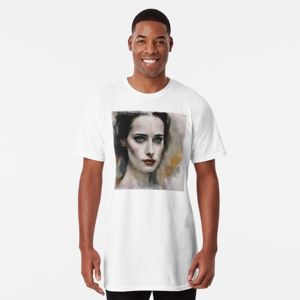 "digital portrait of Eva Green" Sticker for Sale by bogfl | Redbubble