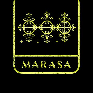 "Veve Lwa Marasa vodou" Sticker for Sale by Ginenstore | Redbubble