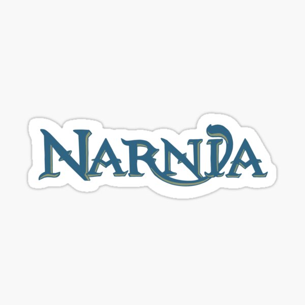 "Narnia Logo Navy" Sticker for Sale by BluebonnetBrush | Redbubble