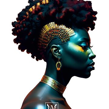 "Regal Radiance" Sticker for Sale by Anti-Hamitic | Redbubble