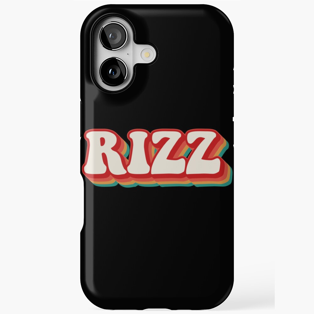 "Rizz" Sticker for Sale by Texterns | Redbubble
