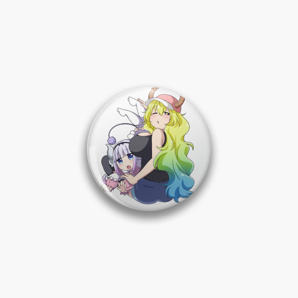 "Lucoa and Kanna - Miss Kobayashi's Dragon Maid" Sticker for Sale by ...