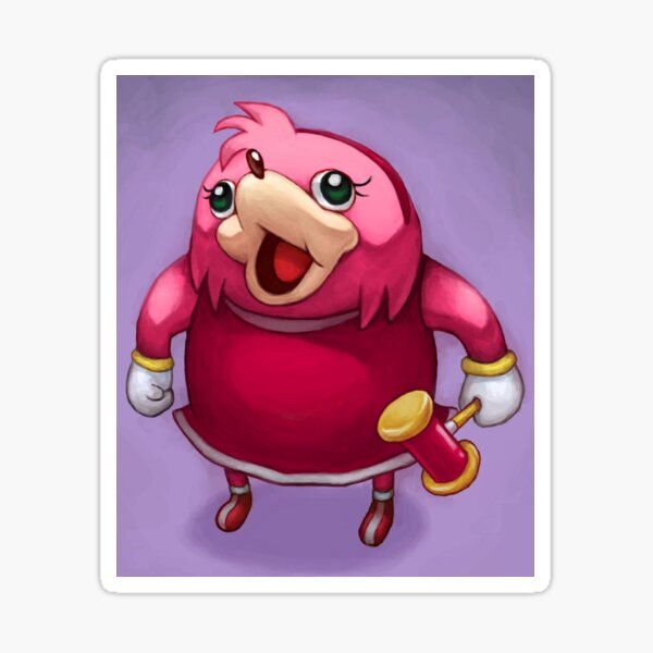 "Pink Ugandan fanart" Sticker for Sale by AldanLarethian | Redbubble