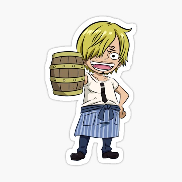 "One Piece - Sanji" Sticker for Sale by keepo | Redbubble
