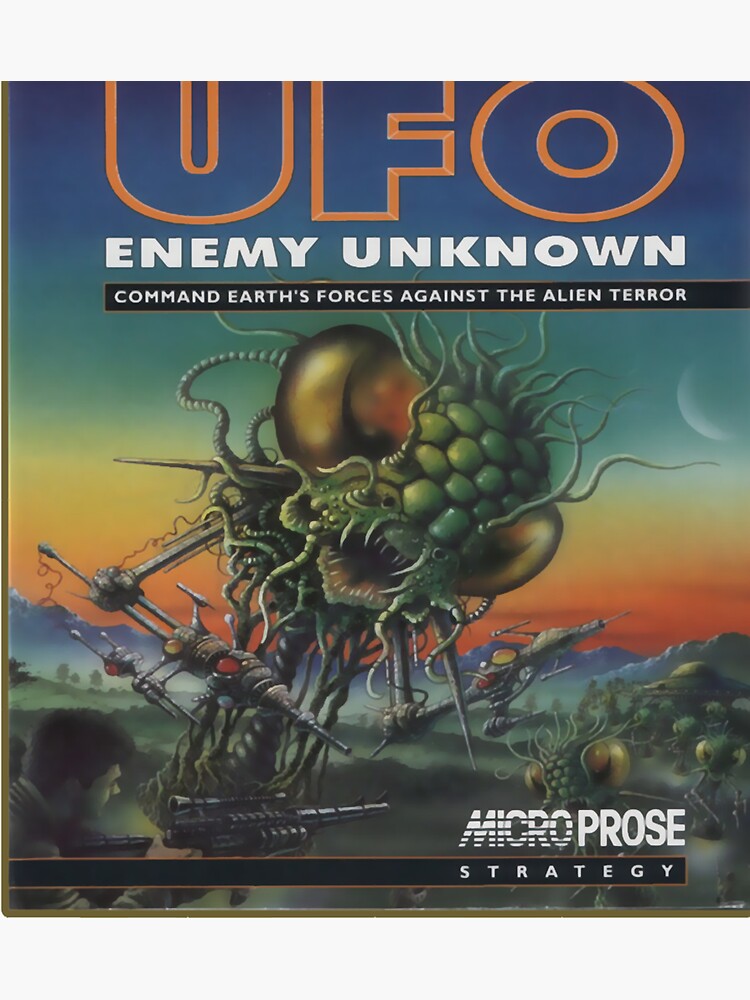 "XCOM Defenses Amiga" Sticker for Sale by Bimoishicay | Redbubble