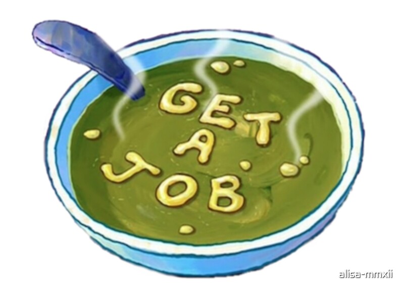 Spongebob Job Pictures at Mikayla Skene blog