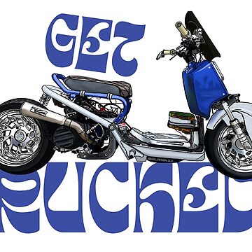 "Honda Ruckus/Zoomer" Sticker for Sale by BAGEL DESIGN | Redbubble