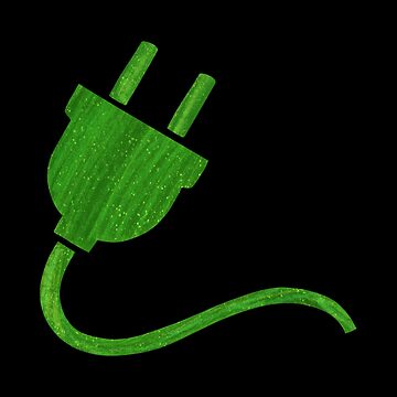 "Plug Me In" Sticker for Sale by GypsyGarou | Redbubble