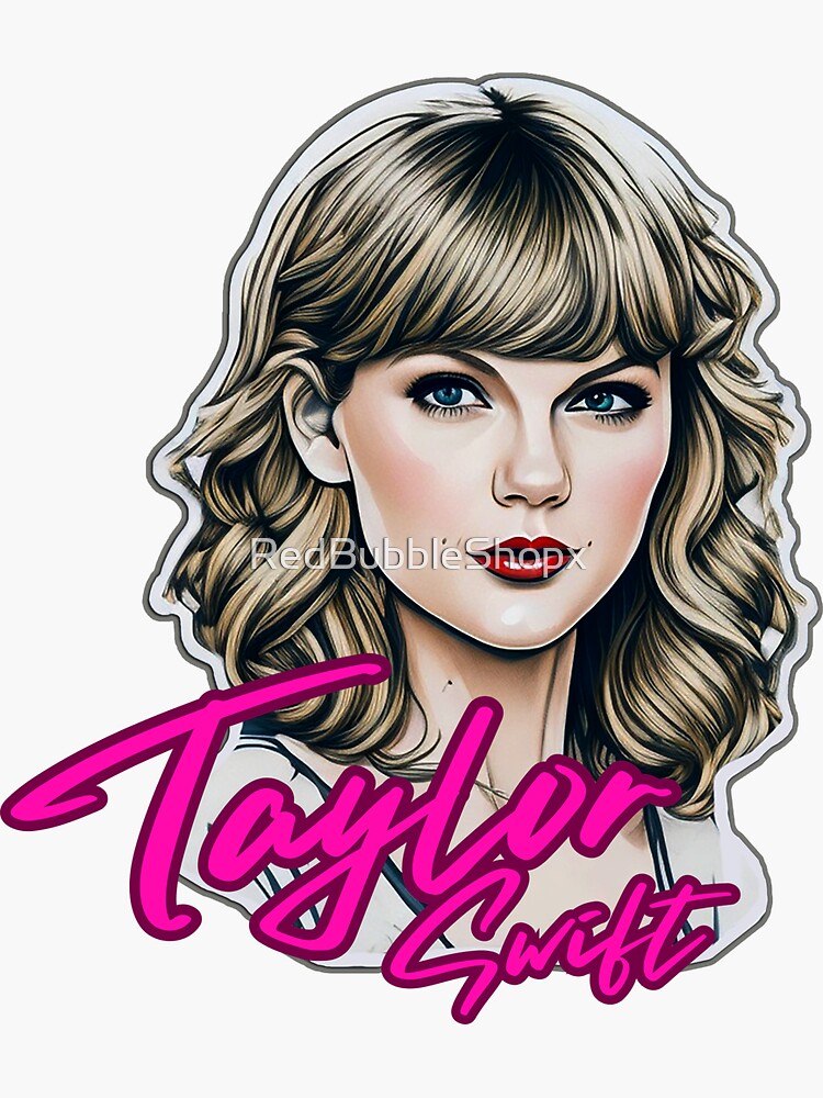 Pegatina for Sale con la obra «Taylor Swifts Evermore» de ...