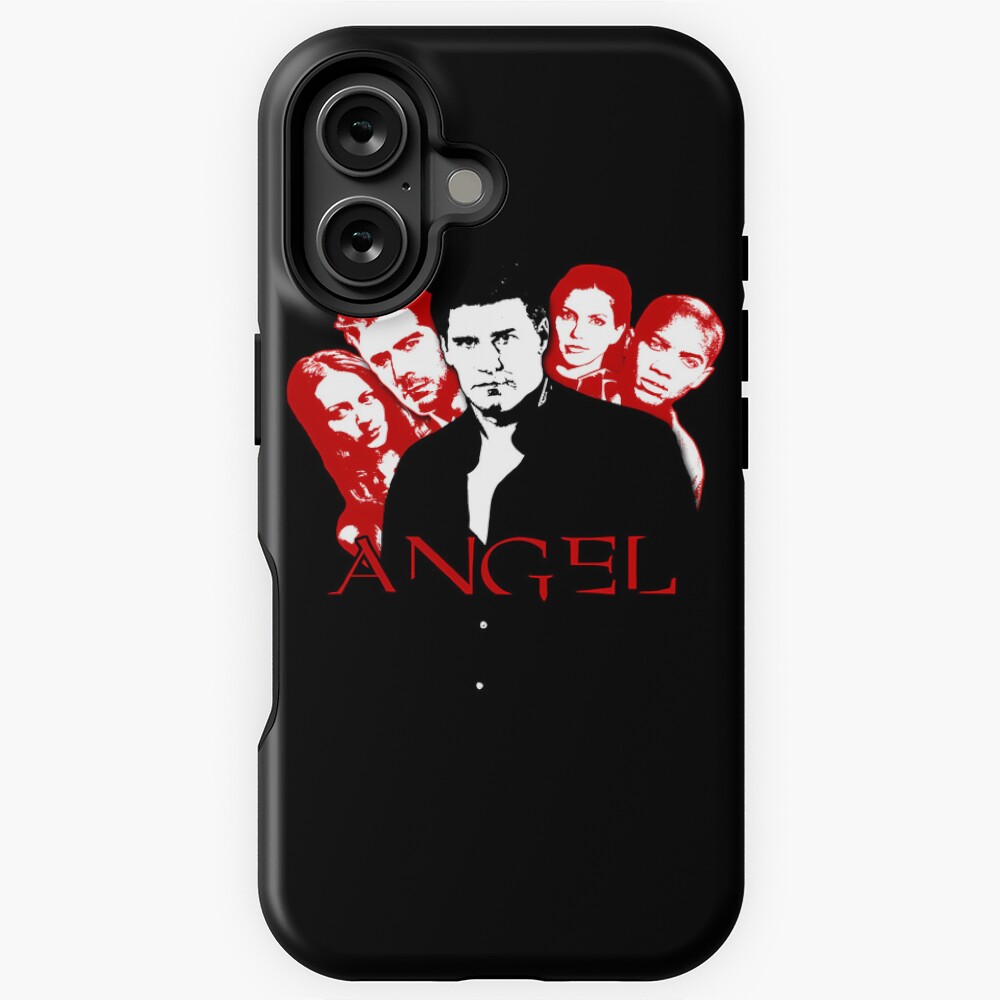 "Angel Investigations: Black & Red" Sticker for Sale by RohanEerie83 ...