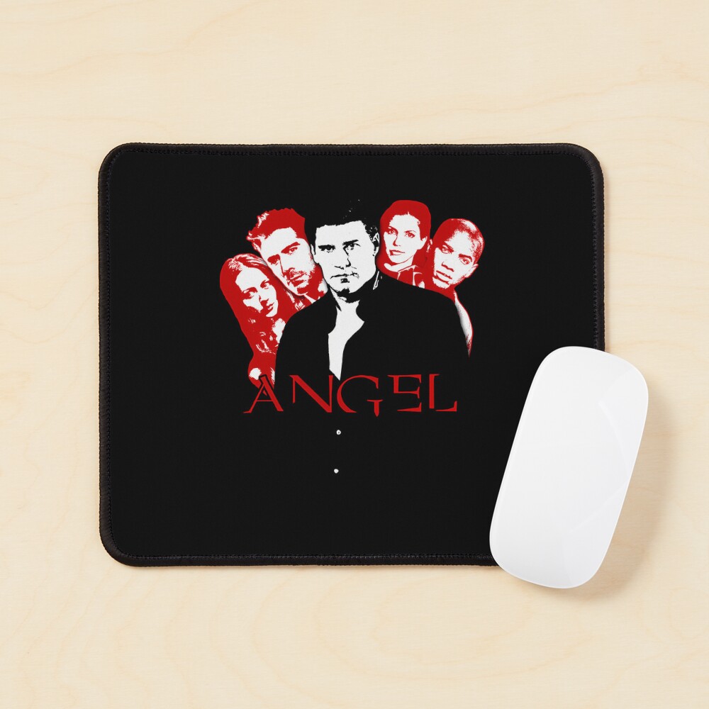 "Angel Investigations: Black & Red" Sticker for Sale by RohanEerie83 ...