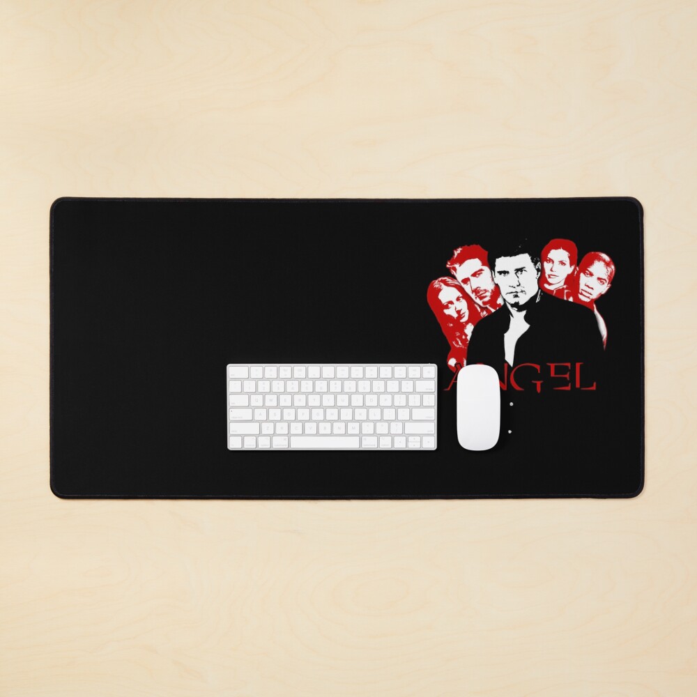"Angel Investigations: Black & Red" Sticker for Sale by RohanEerie83 ...