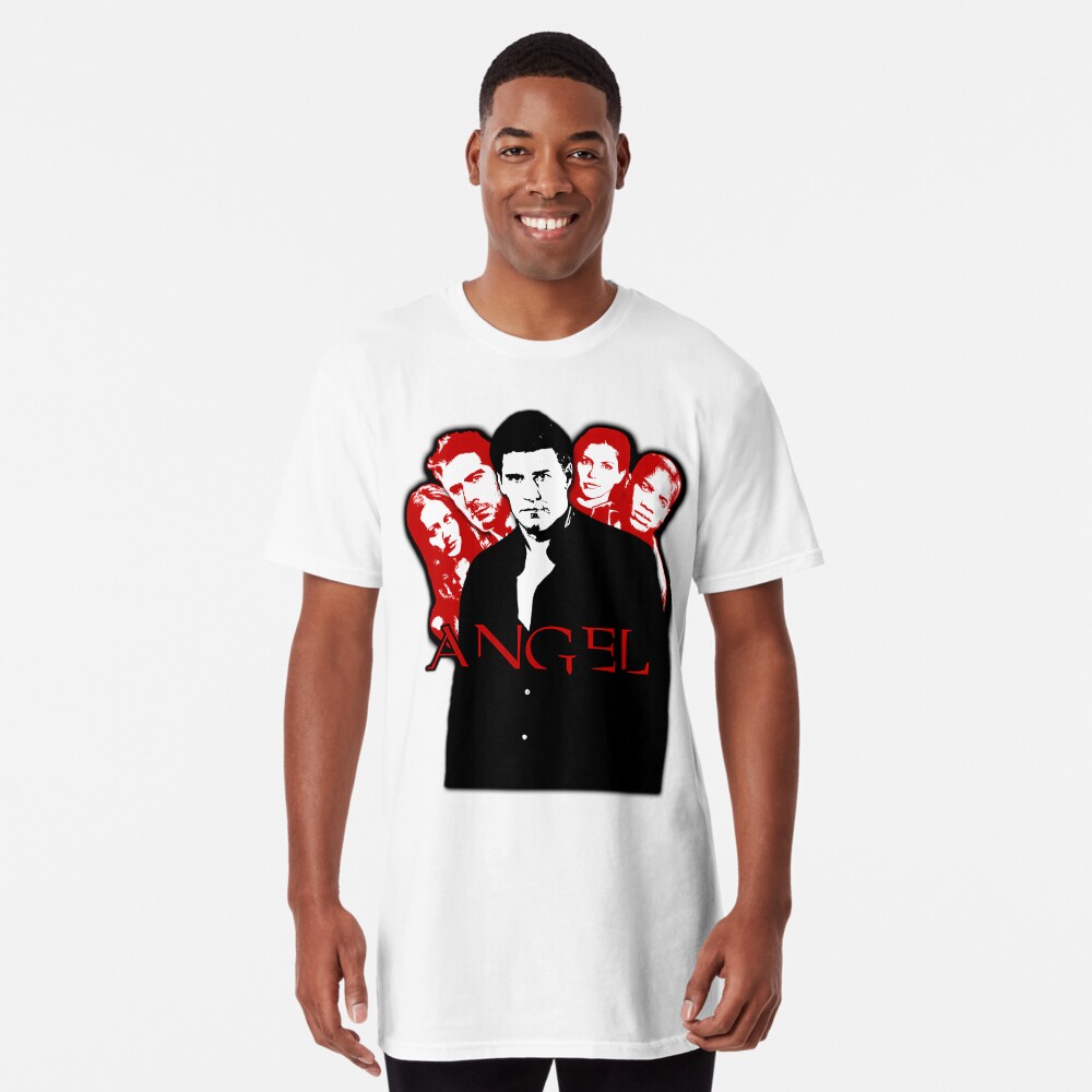 "Angel Investigations: Black & Red" Sticker for Sale by RohanEerie83 ...