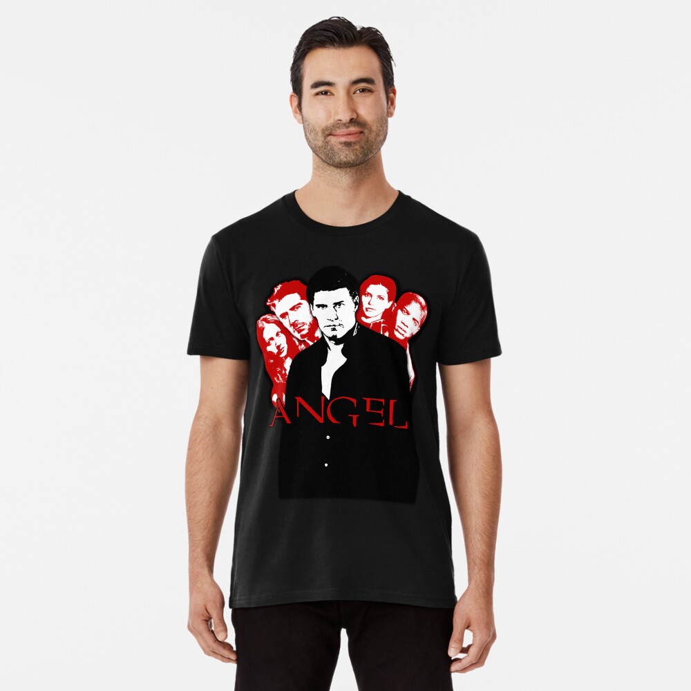 "Angel Investigations: Black & Red" Sticker for Sale by RohanEerie83 ...