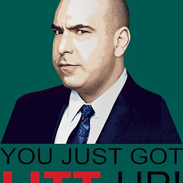 "Louis Litt you just got litt up" Sticker for Sale by OrlandoShirt | Redbubble