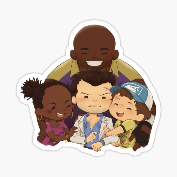 "Left 4 Dead 2 Gang" Sticker for Sale by HeraSouflee | Redbubble