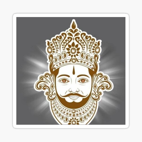 "Baba sayam and khatu shyam " Sticker for Sale by The-design24 | Redbubble