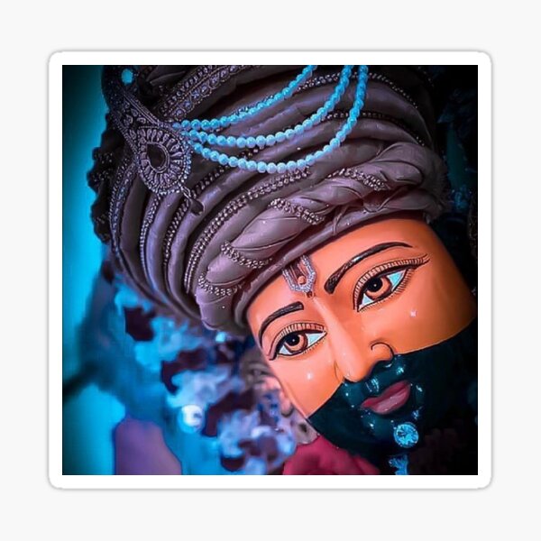 "Khatu shyam ji " Sticker for Sale by The-design24 | Redbubble