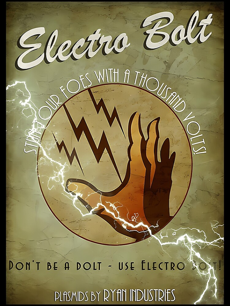 Bioshock Plasmid Poster