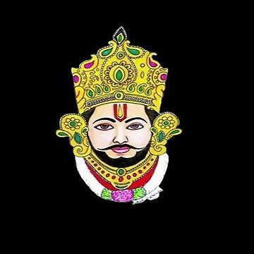 "Khatu shyam ji " Sticker for Sale by The-design24 | Redbubble