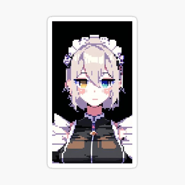 "Pixel me" Sticker for Sale by Beth4man09 | Redbubble