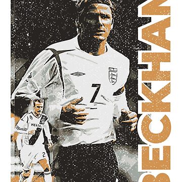 "David Beckham - Street Art - Soccer Icons" Poster for Sale by MIST3R ...
