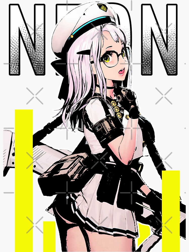 "Neon nikke Shirt GODDESS OF VICTORY NIKKE Shirt nikke sticker waifu ...