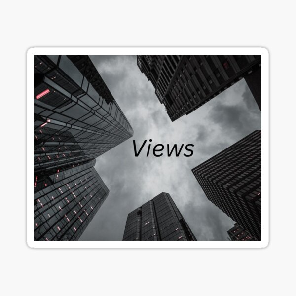 "Living For The Views" Sticker for Sale by JhonnysWorld | Redbubble