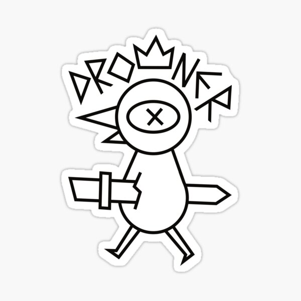 "Night In The Woods "Drowner"" Sticker for Sale by Doodleblooms | Redbubble