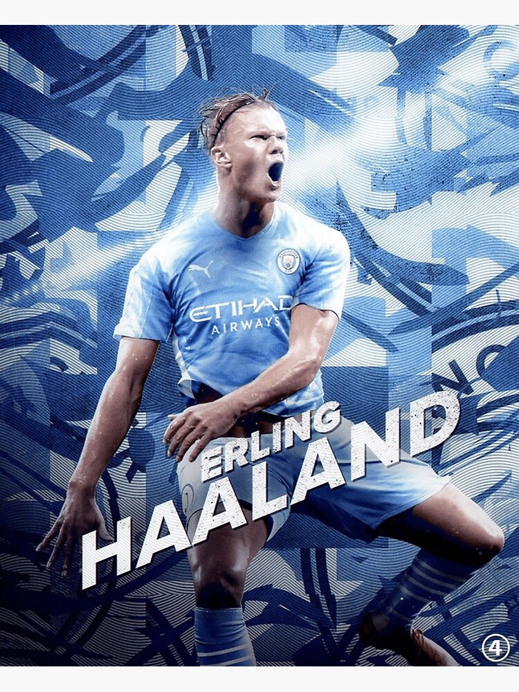 "Erling Haaland" Sticker for Sale by zenTAT | Redbubble