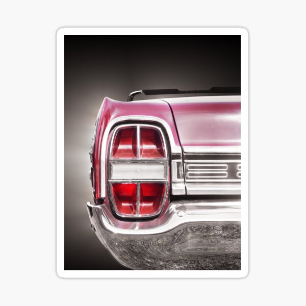"American classic car Galaxie 500 XL 1968 Convertible" Sticker for Sale ...