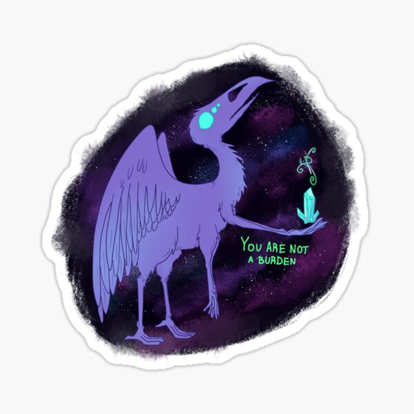 "Bird Sigil" Sticker for Sale by violetmagician | Redbubble