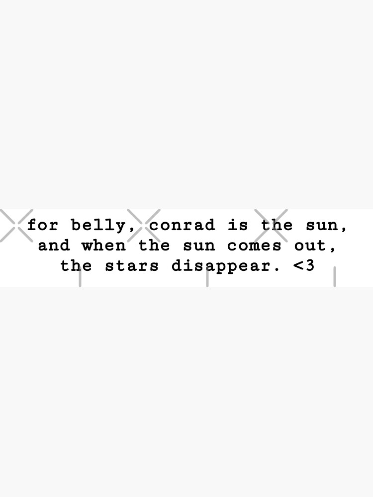 Conrad And Belly Quotes