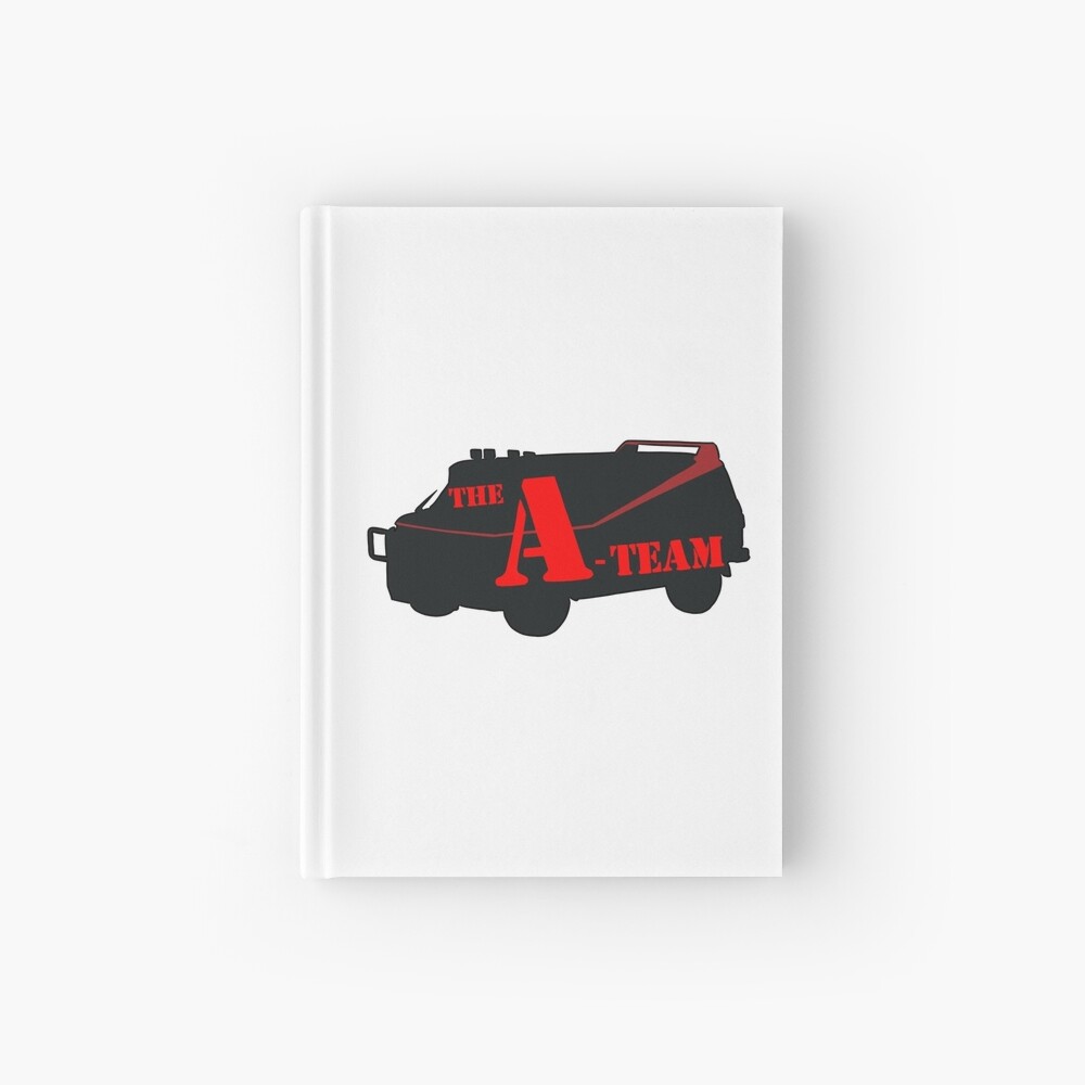 "The A-Team Van" Hardcover Journal by vapormoon | Redbubble