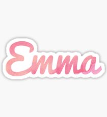 Emma Name Stickers | Redbubble