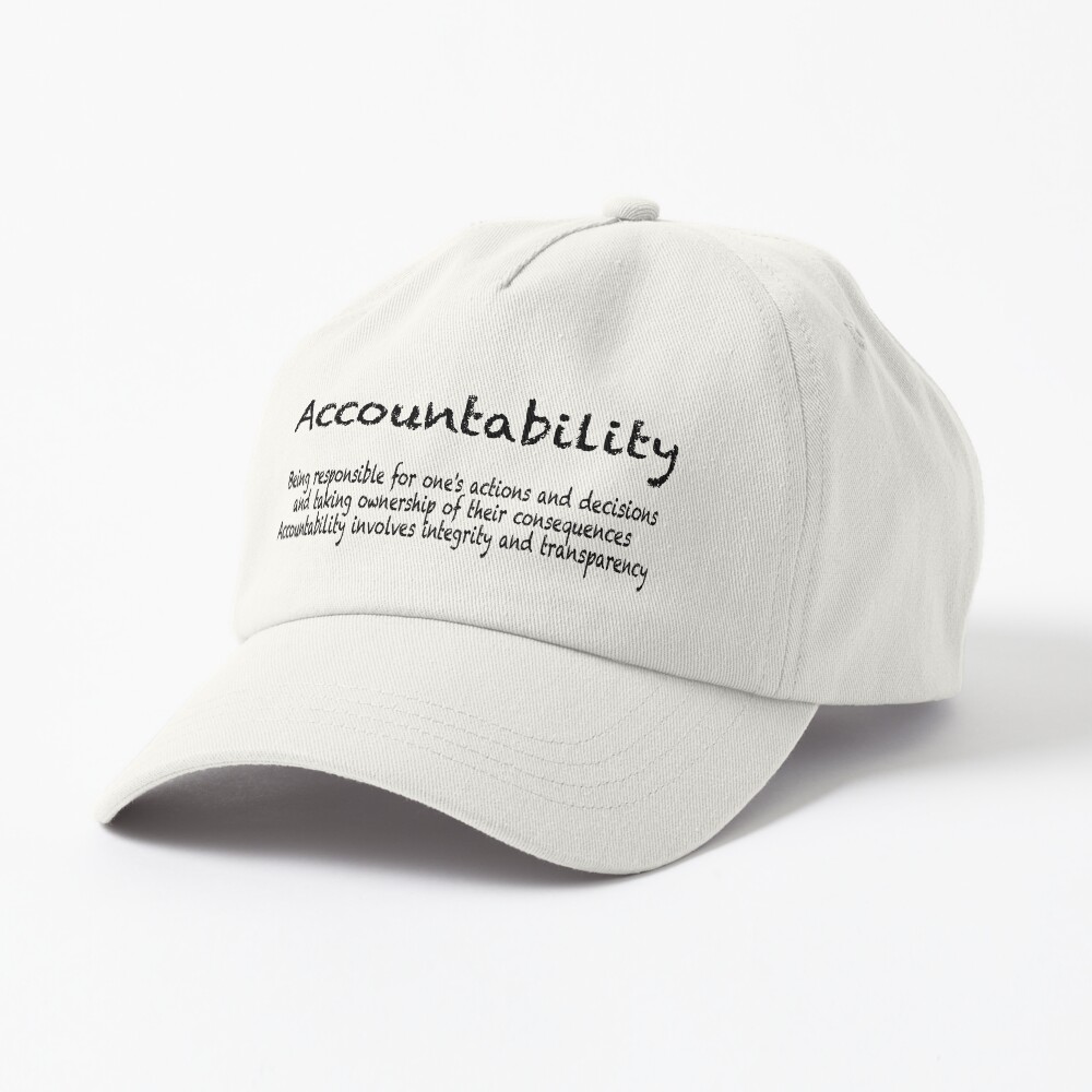 "Accountability" Poster for Sale by Frozigraphie | Redbubble