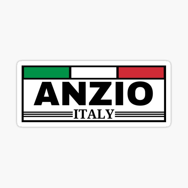 "Anzio City, Italy" Sticker for Sale by Travelers Verse | Redbubble