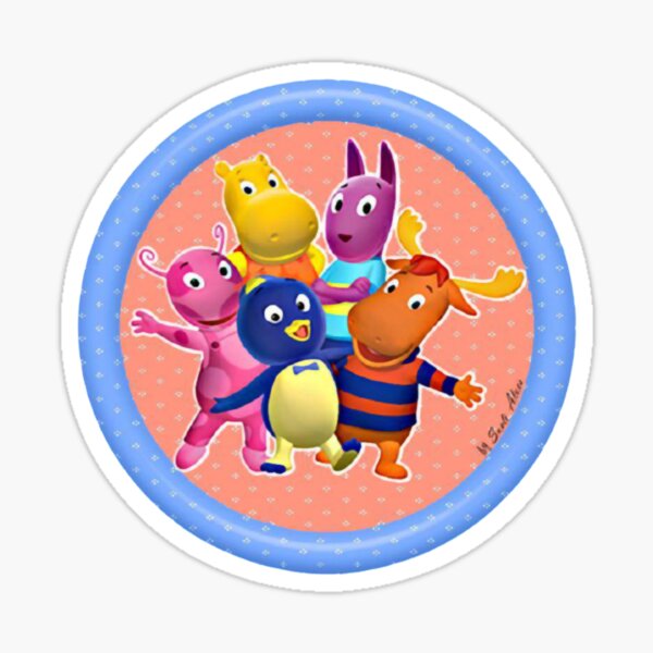 "backyardigans " Sticker for Sale by OdessaRussel | Redbubble