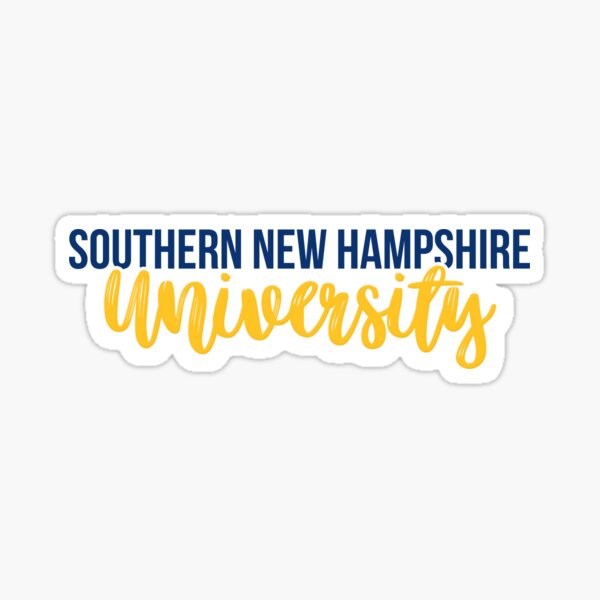 "Southern New Hampshire University" Sticker for Sale by mynameisliana ...