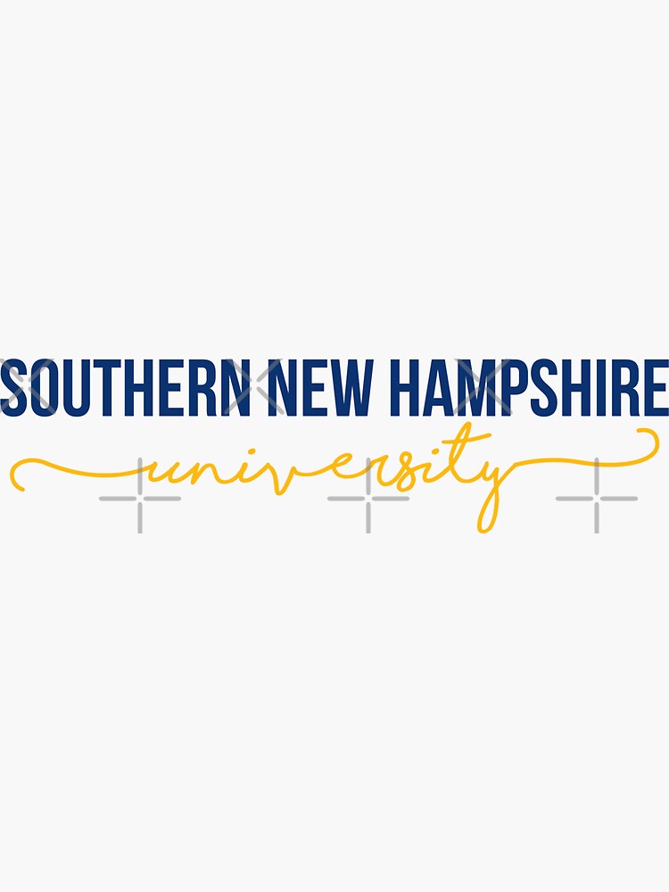 "Southern New Hampshire University" Sticker for Sale by mynameisliana ...